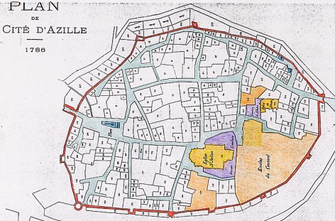 Parcours historique d'Azille - La mairie d'Azille : La mairie d’Azille